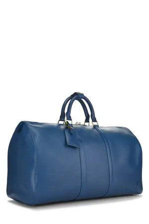 LOUIS VUITTON Toledo Epi Keepall 50 - Blue