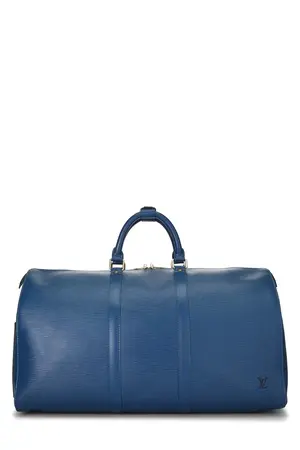 LOUIS VUITTON Toledo Epi Keepall 50 - Blue