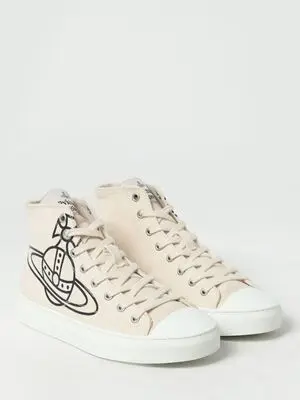 VIVIENNE WESTWOOD High Top Sneakers - Beige