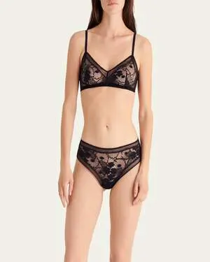ERES Tisane Floral Lace Tanga - Ultra