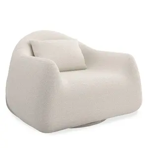 CARACOLE Serenity Swivel Chair - Ivory