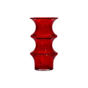 KOSTA BODA Pagod Vase, Large - Red
