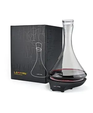 LEVARE Wine Aeration System - Pearl Black