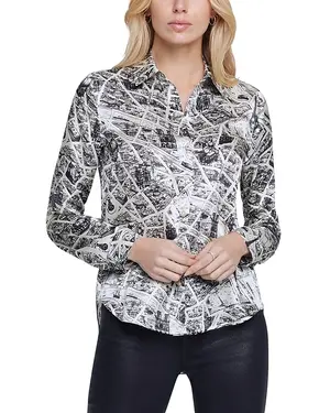 L'Agence Tyler Silk Shirt