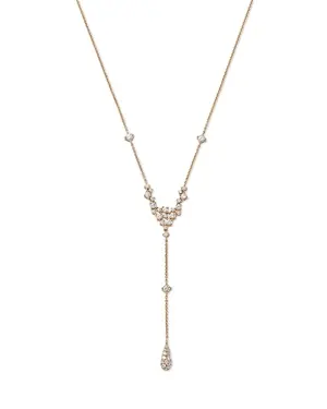 Bloomingdale'S Diamond Scatter Lariat Necklace - Gold