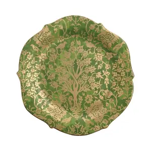 L'Objet Fortuny Piumette Bowl, Medium - Green