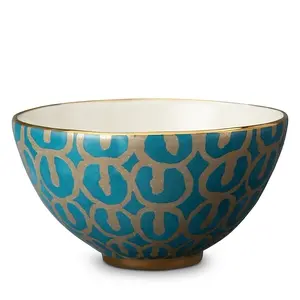 L'Objet Fortuny Cereal Bowl Blue