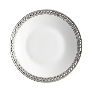 L'Objet Soie Tresse Platinum Sauce Dish - Silver