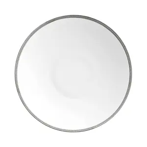 L'Objet Soie Tresse Platinum Serving Bowl, Large - Silver