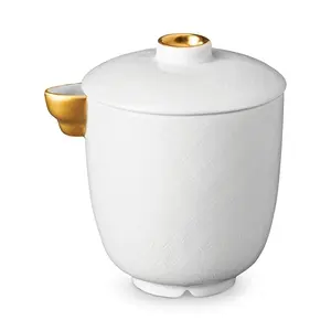L'Objet Han Creamer With Lid - Gold