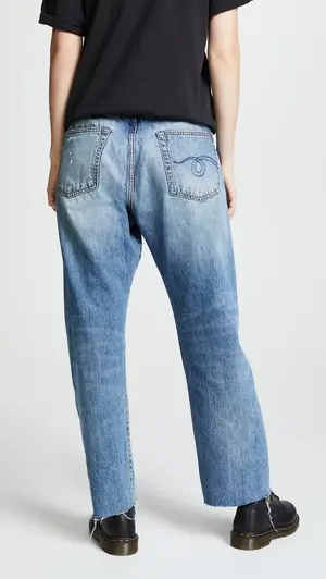 R13 Crossover Denim Jeans