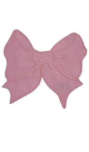CHEFANIE Bow Cocktail Napkins Set Of 4 In Pink