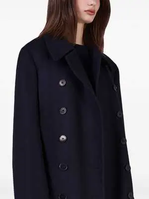 Stella McCartney Felted Wool Double-breasted Coat