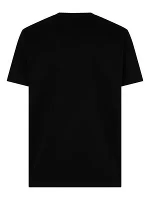 Dsquared2 Logo-plaque Cotton T-shirt - Black