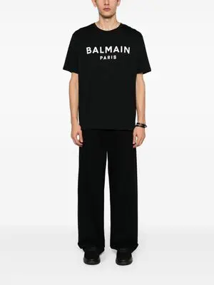 Balmain Logo-print Cotton T-shirt