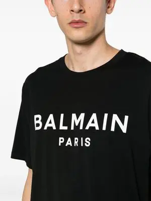 Balmain Logo-print Cotton T-shirt