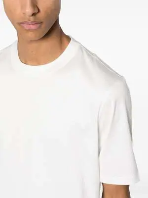 Brunello Cucinelli Crew-neck Cotton T-shirt - White
