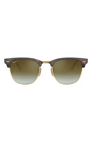 Ray-ban 49mm Clubmaster Sunglasses