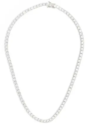 Fallon Grace Crystal-embellished Tennis Necklace