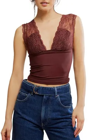 V-Neck Lace Camisoles
