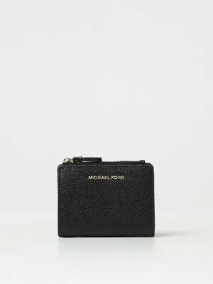 Michael Kors Wallet In Grained Black