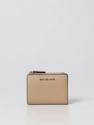 Michael Kors Wallet In Grained - Brown
