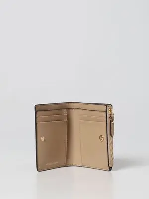 Michael Kors Wallet In Grained - Brown