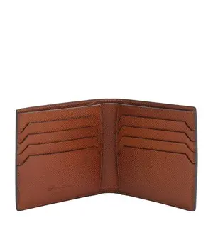 Santoni Leather Wallet - Brown