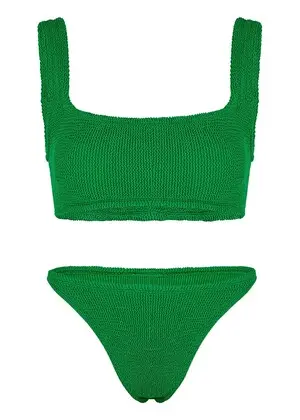 Hunza G Hunza G Xandra Crinkle Bikini Green