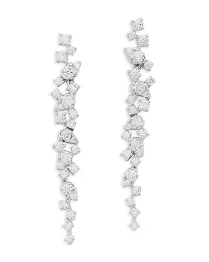 Bloomingdale'S Diamond Drop Earrings, 0.95 Tcw - White