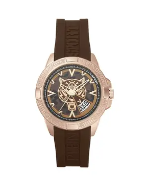 PLEIN SPORT Touchdown Watch - Brown