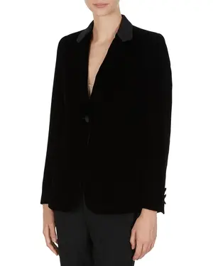 Emporio Armani Velvet Blazer