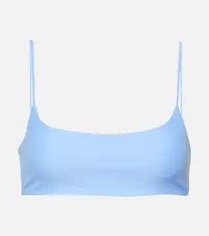 Jade Swim Muse Bikini Top - Blue