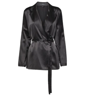 JOSEPH Joubert Silk Satin Jacket