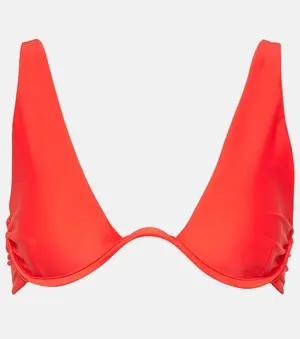 Jade Swim Paloma Bikini Top - Red