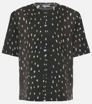 Attico Drop Shoulder T-shirts For Women
