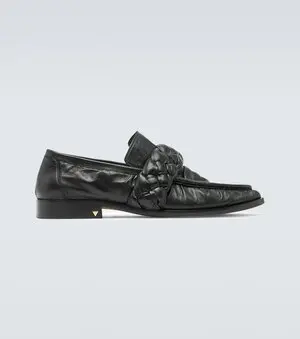 Bottega Veneta Round Toe Loafers For Men