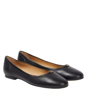 Chloé Marcie Leather Ballet Flats