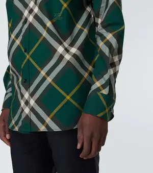 Burberry Check Cotton Shirt - Multicoloured