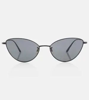 Khaite X Oliver Peoples 1998c Cat-eye Sunglasses - Black