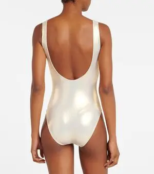 Melissa Odabash Perugia Metallic One Piece Swimsuit