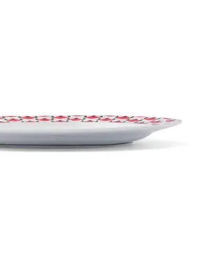 Prada Medium Porcelain Serving Plate - Black