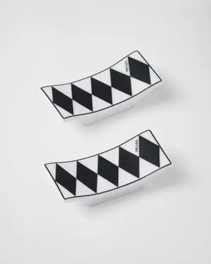 Prada Set Of Two Porcelain Chopstick Rests