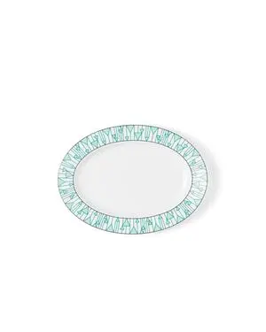 Prada Medium Porcelain Serving Plate - Green