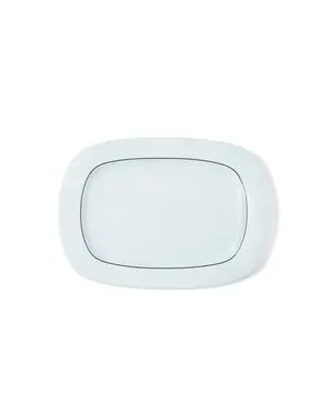 Prada Rectangular Porcelain Tray - Light Blue