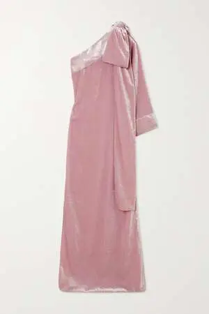 Bernadette Nel One-sleeve Velvet Gown