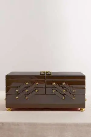 MARLA AARON The Everything Resin Jewelry Box - Brown