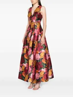 Sachin & Babi Brooke Floral-print Gown - Pink