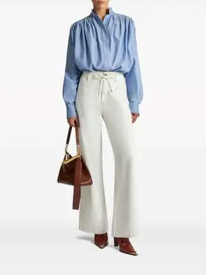 Etro High-rise Wide-leg Jeans - White