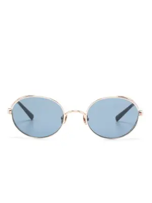 Matsuda M3137 Round-frame Sunglasses - Blue